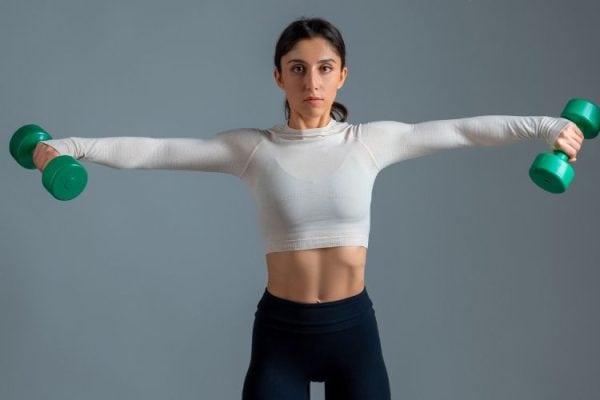 20 Minute Lateral Raise with Dumbbells for Stronger Shoulders - Women's ...
