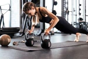 45 Minute Full Body Burpee Kettlebell Workout Routine - Women's Fit Club