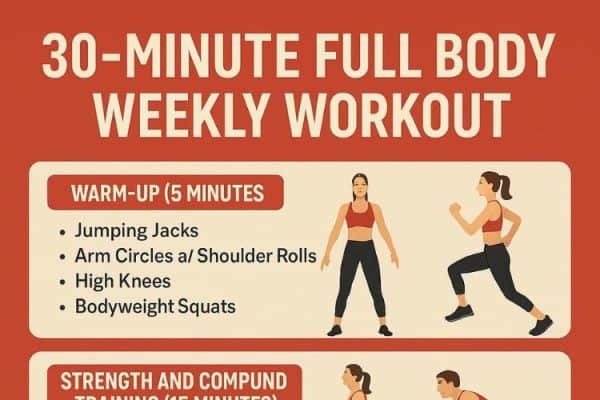 45 Minute Full Body Workouts to Build Muscle and Burn Fat Fast - Women ...