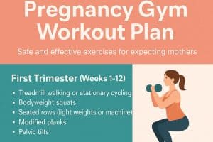 Pregnancy Gym Workout Plan: Safe Exercises for Every Trimester - Women's Fit Club