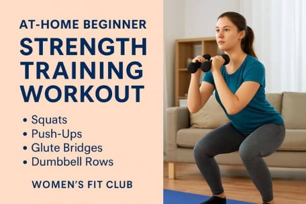 The Ultimate Guide to Beginner Strength Training at Home - Women's Fit Club